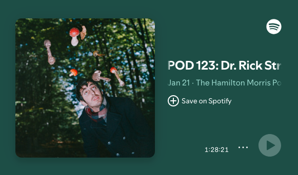 The Hamilton Morris Podcast - Rick Strassman MD